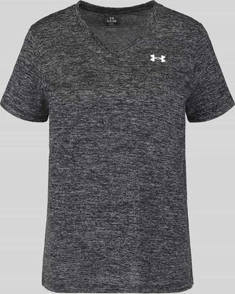 Under Armour Regular Fit Sport-T-Shirt mit LOGO-Print Modell Tech SSV- Twist