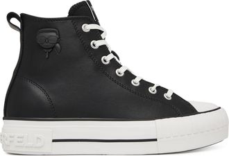 Karl Lagerfeld Sneakers aus Stoff KARL LAGERFELD Kampus Max KL60456 Schwarz
