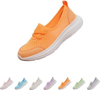 Generic Chaussures orthop&eacute;diques pour femme, chaussures d&eacute;t&eacute; respirantes antid&eacute;rapantes &agrave; semelle souple avec semelle creuse, confortable, antid&eacute;rapante, l&eacute;g&egrave;