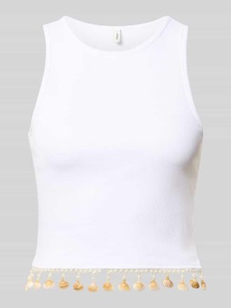 Only Slim Fit Top aus Baumwoll-Mix Modell SHELLY
