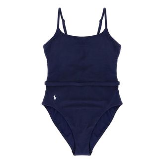 Polo Ralph Lauren Femme, Maillots de bain, Bleu, Taille: 38 FR Kennedy One-Piece Swimsuit