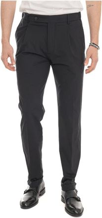 Berwick 1707 Homme, Pantalons, Noir, Taille: 3XL Xretro Long Chino