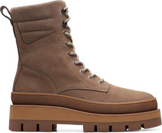 Clarks 26174063 Bottines pour femme, Marron 6 Pebble Nubuck, 39.5 EU