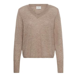 Kaffe Strickware - - Knitwear - Damen - Beige - L