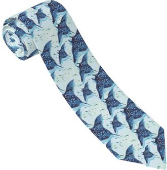 Generic Raie Bleue Froide Cravate Décontractée Cravates Polyvalente Cravate Homme Pour Accessoires Adultes Affaires