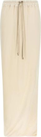 Rick Owens Femme, Jupes, Beige, Taille: 36 FR Pull On Pillar Skirt