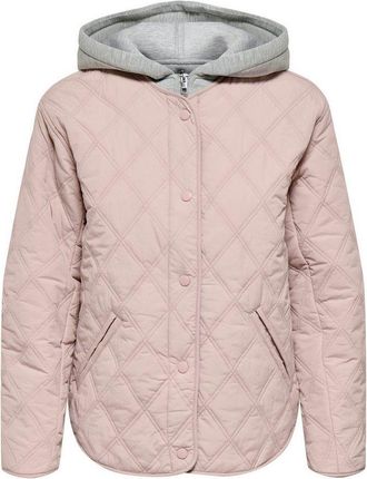 Only Steppjacke ONLRISSO LIFE HOOD QUILT JACKET CC OTW mit abnehmbarer Kapuze