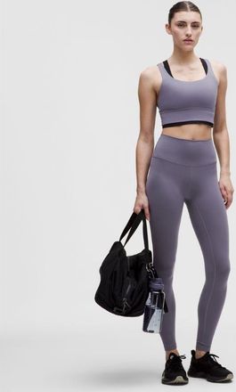 lululemon Legging Wunder Train taille haute pour Femmes - 71 cm - Violet - Taille 10