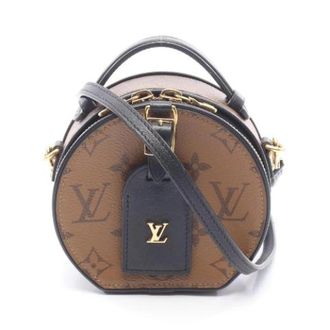 Louis Vuitton Pre-owned Mini Boite Chapeau Monogram Reverse 2way bag - - Pre-owned - Damen - Braun - ONE SIZE