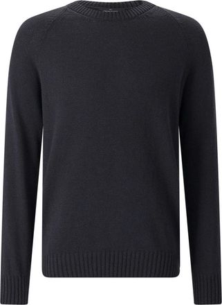 Gran Sasso Homme, Pulls, Bleu, Taille: 4XL Tricot &agrave; col rond