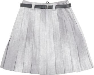 Ermanno Scervino Femme, Jupes, Gris, Taille: 38 FR Short Skirts