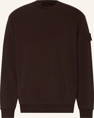 Stone Island Sweatshirt Ghost braun