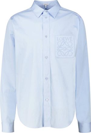Loewe Herren Freizeithemd aus Baumwollpopeline