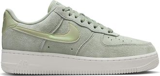 Nike Nike Damen WMNS AIR Force 1 07 SE Sneaker, Jade Horizon Olive Aura Summit White, 36.5 EU