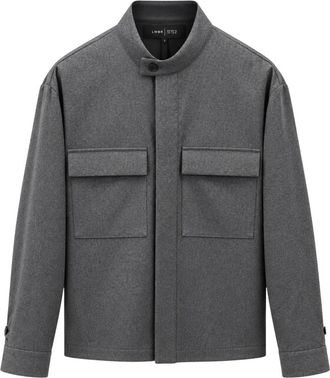 low brand Surchemise Flanella - Homme - Vestes - Gris - Taille: XL