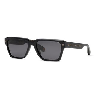 Philipp Plein Lunettes de soleil Spp201V - unisex - Accessoires - Noir - Taille: 58 MM
