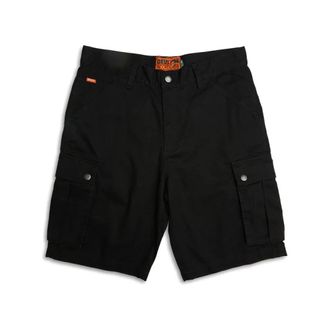 Deus Schwarze Denim-Cargo-Shorts - - Shorts - Herren - Schwarzk - W31