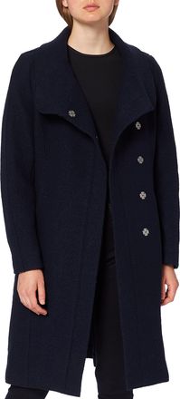 Bugatti Damen 461200-44088 Mantel,per Pack Blau (Marine 380),40 (Herstellergröße:40)