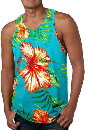 Generic Hommes DéBardeur 2025 sans Manches Gilet T-Shirt en Coton Et Lin Respirant Confortable pour Les Loisirs De Costume Jean Sport Compression Running La P