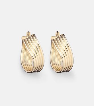 Stone and Strand Boucles doreilles Swerve en or 10 ct