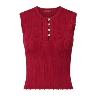 Guess Carmen Pullover - - Tops - Damen - Rot - L