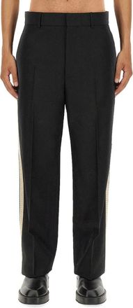Palm Angels Homme, Pantalons, Noir, Taille: M Straight Pantalons