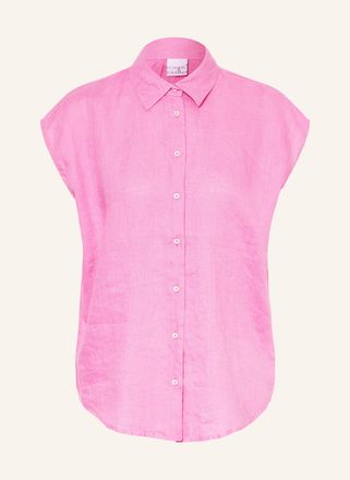 Tonno & Panna Tonno & Panna Blusentop Aus Leinen pink