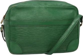 Louis Vuitton Pre-owned Cuir sacs-louis-vuitton - Femme - Pre-owned - Vert - Taille: ONE Size