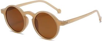 Generic Lunettes De Soleil Dext&eacute;rieur &Agrave; Petite Monture For Hommes Et Femmes, For Les Vacances, D&eacute;placements, F&ecirc;tes, D&eacute;coratives(Brown)