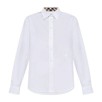 Burberry Shirt mit Logo - - Blouses & Shirts - Damen - Wei&szlig; - XS