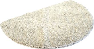 Mesana Mesana J-10005/30 Silber Duschmatte, Mikrofaser, 50x80 cm halbrund