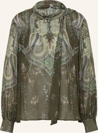 Riani Riani Bluse Mit Abnehmbarer Schluppe gruen