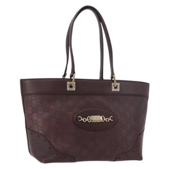 Gucci Sac cabas vintage Pre-owned - Femme - Pre-owned - Brun - Taille: ONE Size