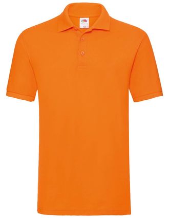 Fruit Of The Loom Premium Polo Herren Polo-Shirt NEU, Gr&ouml;&szlig;e:XL, Farbe:orange