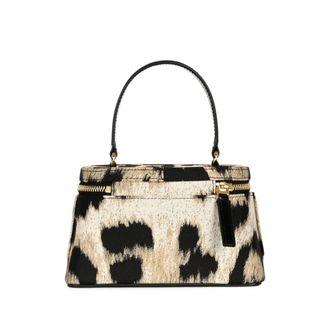 Givenchy Leopard-Print Jacquard Tote Bag - Black
