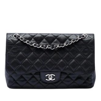 Chanel Pre-owned Classic Double Flap Shoulder Bag - - Pre-owned - Damen - Schwarzk - ONE SIZE
