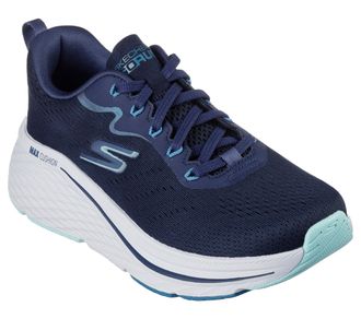 Skechers Damen MAX Cushioning Elite 2.0 Levitate, Marineblauer Textilbesatz, 37.5 EU