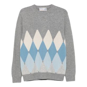 Ballantyne Herren, Strickwaren, Grau, MGr&ouml;&szlig;e