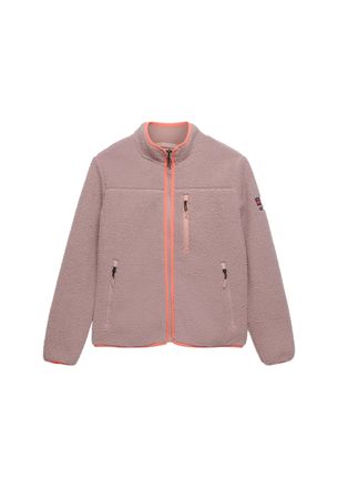 Superdry Damen Outdoor Sherpa-Fleecejacke Altrosa 40