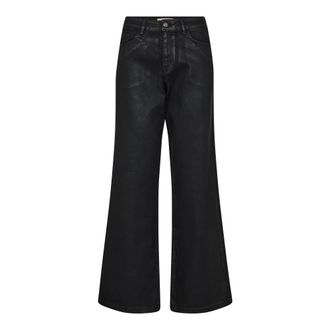 Mos Mosh MOS Mosh - Pantalon Large - Femme - Jeans - Noir - Taille: W26