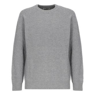 Saint Barth Homme, Pulls, Gris, Taille: XL Pull en laine marine