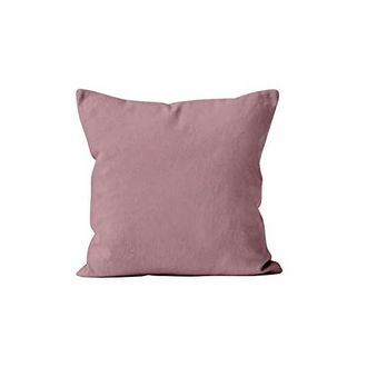 Soleil d'Ocre Alix Coussin d&eacute;houssable Polyester Rose 60x60 cm
