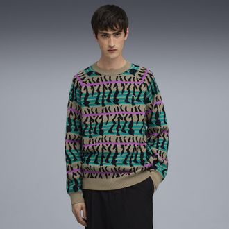 Puma Sweat ras du cou en maille Special Items Homme, Accessoires, Beige, XXL