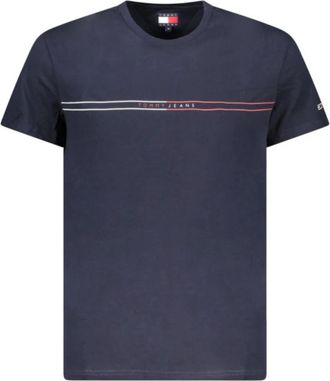 Tommy Hilfiger Homme, Tops, Bleu, Taille: XL T-shirt Blu