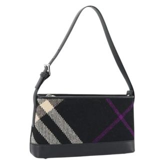 Burberry Sac bandouli&egrave;re vintage Pre-owned - Femme - Pre-owned - Noir - Taille: ONE Size