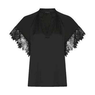 Bruuns Bazaar KorthalsiaBBWiny Bluse - - Blouses & Shirts - Damen - Schwarzk - S