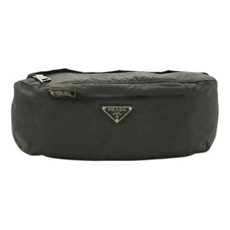 Prada Pre-owned Nylon Waist Bag - - Pre-owned - Damen - Grau - ONE SIZE
