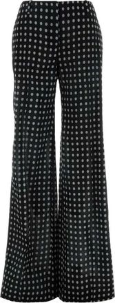 Ermanno Scervino Femme, Pantalons, Multicolore, Taille: 36 FR Pantalon en organza imprim&eacute;