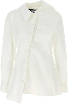 Jacquemus Damen, Blusen & Hemden, Wei&szlig;, XSGr&ouml;&szlig;e