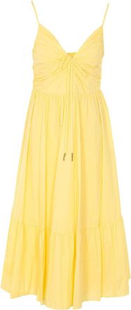 Michael Michael Kors Robe Au Genou - Jaune